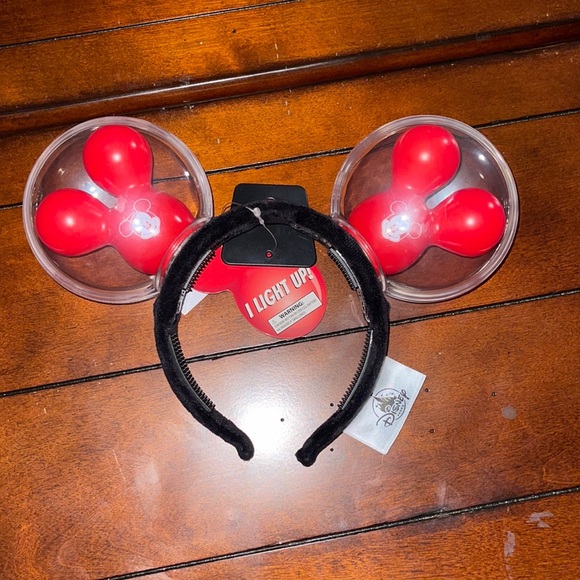 Disney | Accessories | Disney Parks Mickey Balloon Ears At Disney Light ...